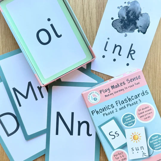 Phonics flashcards - phase 2 and phase 3 – Little Acorns