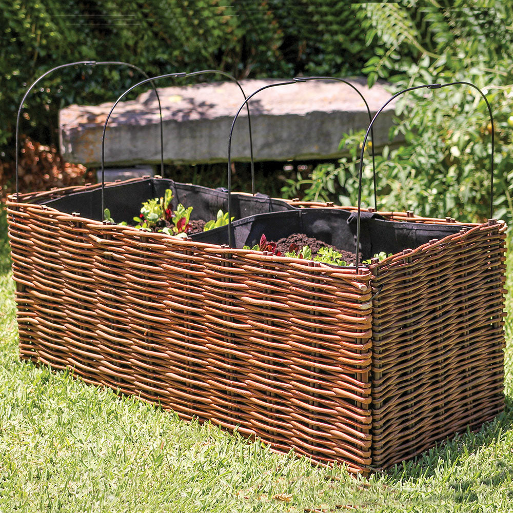 Willow planter with liner – Little Acorns