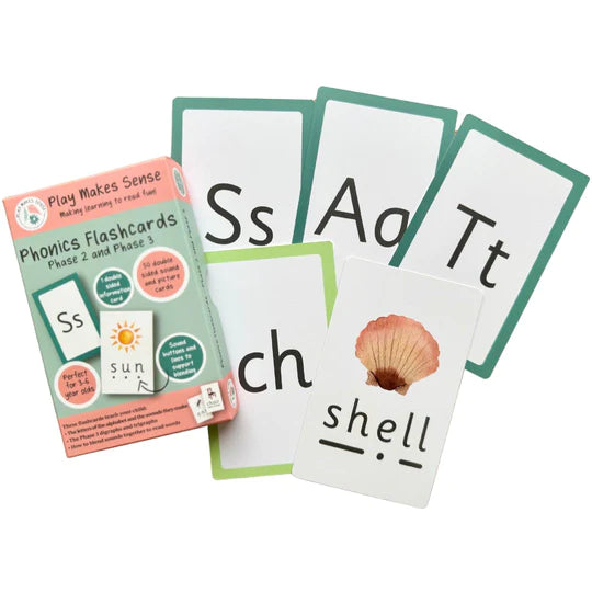 Phonics flashcards - phase 2 and phase 3 – Little Acorns