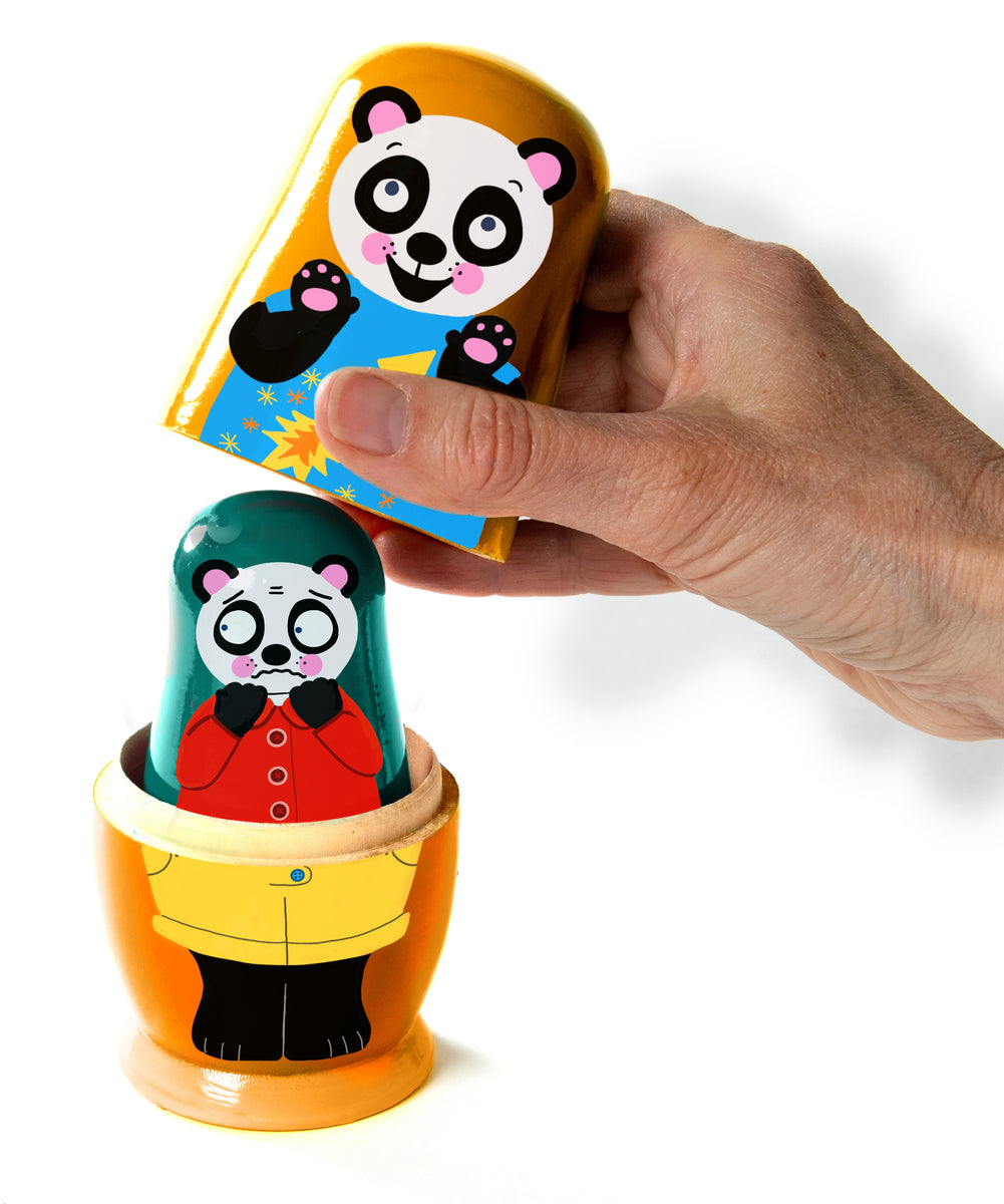 Nesting bears - two to choose from (brown bears or panda bears ...